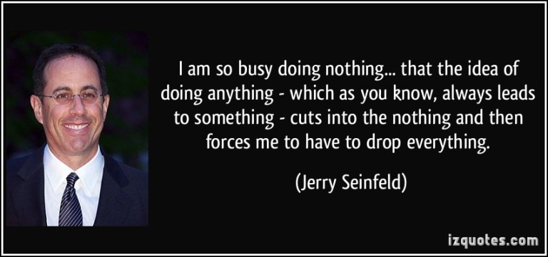 Jerry Seinfeld – A Pondering Mind